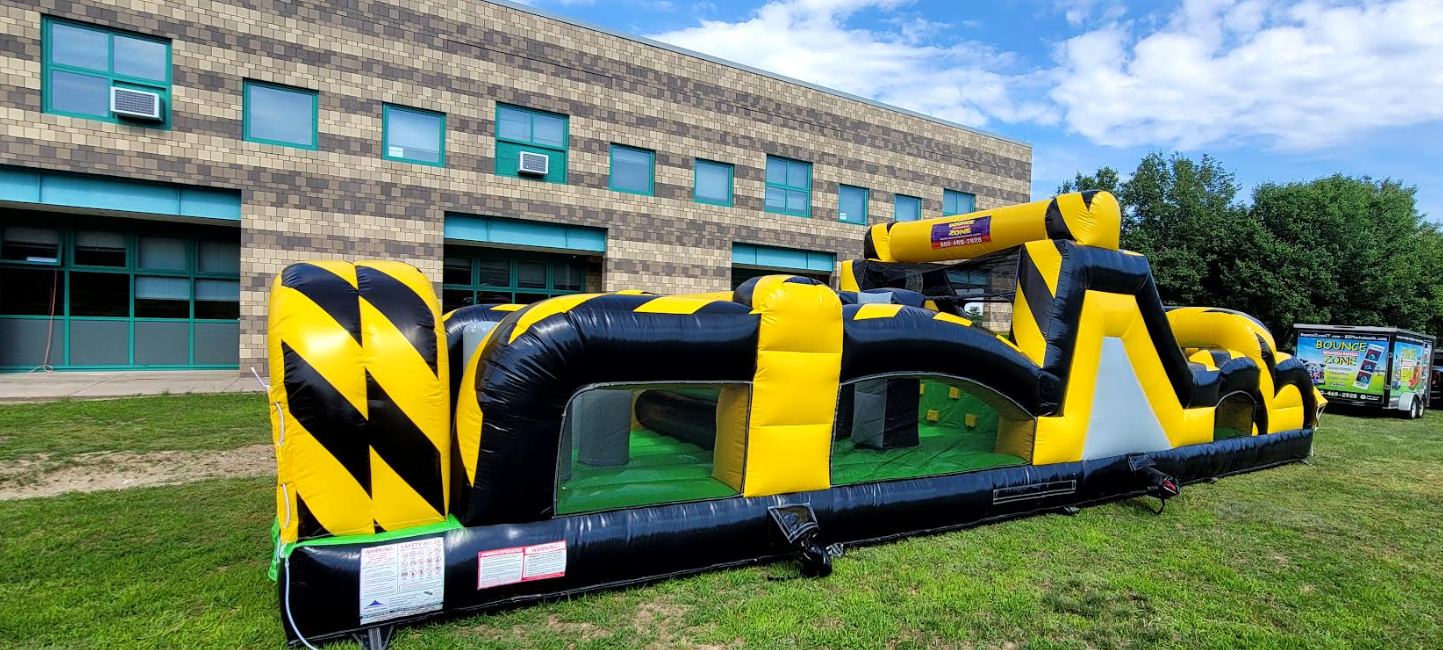 40 FT Venom Obstacle Course - Bounce House Rentals CT / Bounce Zone ...